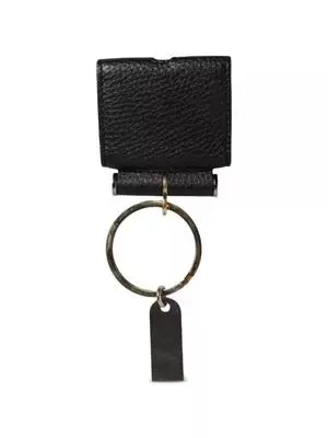 Dolce & Gabbana Logo-plaque Leather Airpods Case