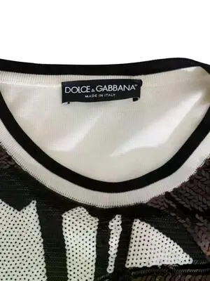 Dolce & Gabbana Sequin-embroidered Musical Instrument Motif Sweater