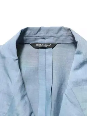 Dolce & Gabbana Double-breasted Linen Blazer