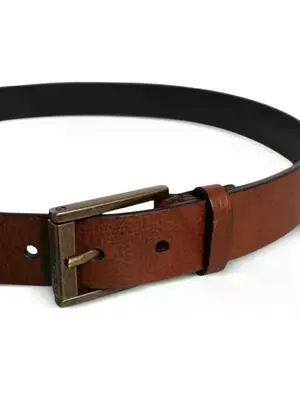 Dolce & Gabbana Logo-engraved Leather Belt
