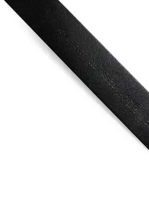 Dolce & Gabbana Logo-engraved Leather Belt