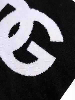 Dolce & Gabbana Logo Knit Neck Warmer
