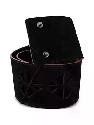 Costume National Laser-cut Studded Belt