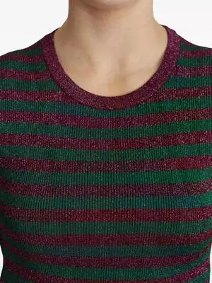 Dolce & Gabbana Striped Lurex Sweater