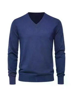 Dolce & Gabbana Merino Wool V-neck Sweater