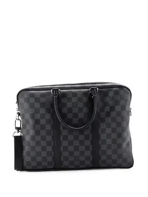 LOUIS VUITTON Porte-documents Voyage Briefcase Damier Graphite Pm