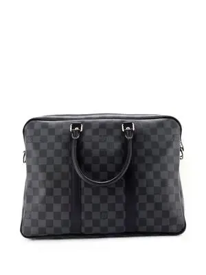 LOUIS VUITTON Porte-documents Voyage Briefcase Damier Graphite Pm