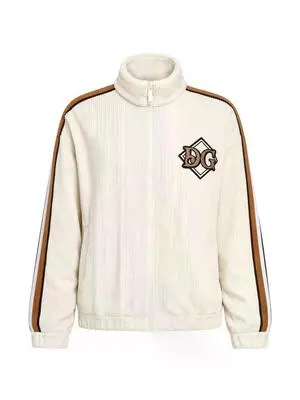 Dolce & Gabbana Corduroy Logo Track Jacket