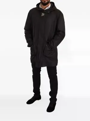 Dolce & Gabbana Logo Detail Hooded Parka