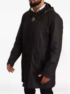 Dolce & Gabbana Logo Detail Hooded Parka
