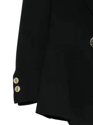 SIMONA CORSELLINI Peak Lapel Cut-out Double-breasted Jacket