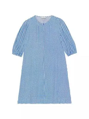 Ganni Checked Day Dresses