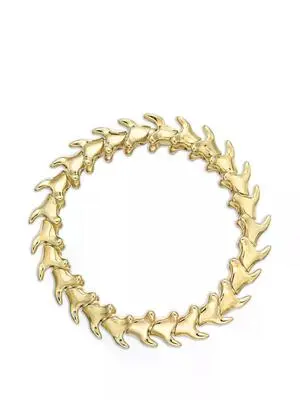 SHAUN LEANE Serpent's Trace Wide Bracelet - Gold