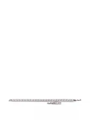 HZMER JEWELLERY Sunspill Drops Tennis Bracelet - Silver
