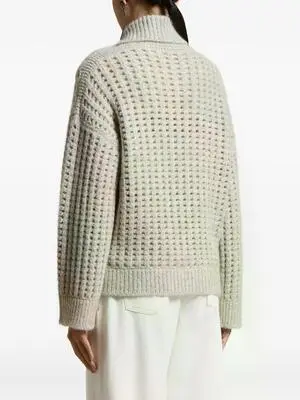 Peserico Embellished Jacquard-knit Cardigan