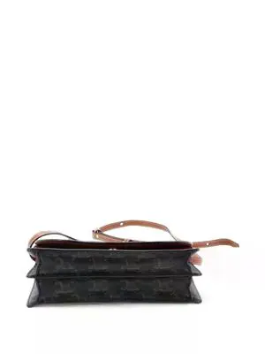 Celine Triomphe Coated Canvas Crossbody Bag