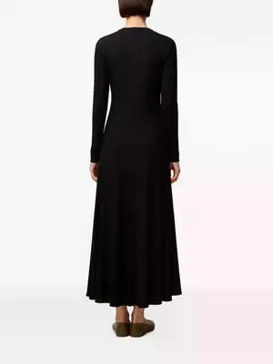 RETORI Retrofdraped Hooded Maxi Dress