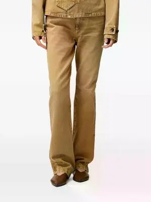 RETORI Retroi Embroidered Waistband Jeans