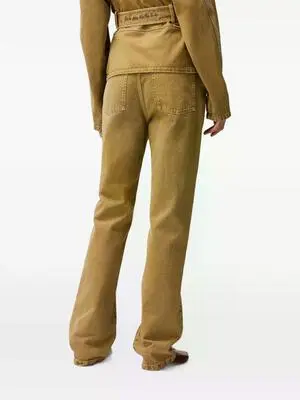 RETORI Retroi Embroidered Waistband Jeans