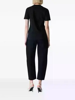 Vera Wang Cotton Jersey Logo T-shirt