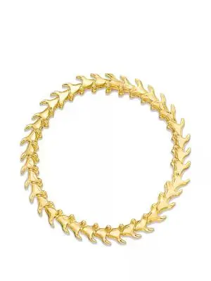 SHAUN LEANE Serpents Trace Slim Bracelet In 18k Yellow Vermeil - Gold