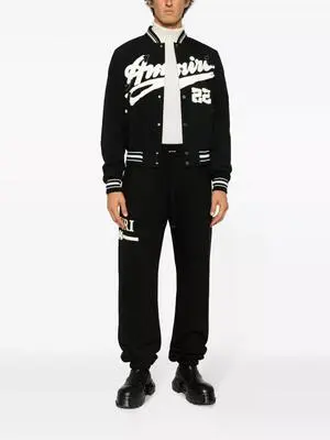 Amiri Logo-engraved Cotton Track Trousers