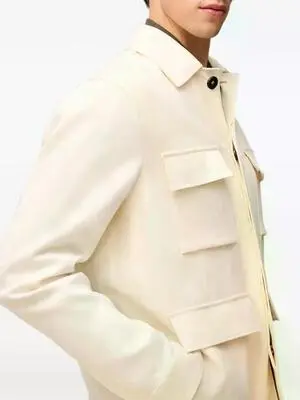 RETORI Pocket-detail Linen Jacket