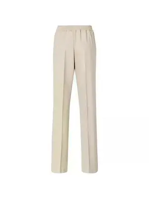 Pinko Elasticated Waist Pressed Crease Trousers