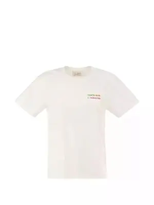 MC2 SAINT BARTH Emilie Embroidered Cotton T-shirt