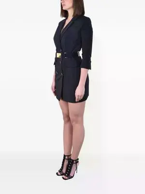 Elisabetta Franchi Double-breasted Belted Mini Dress