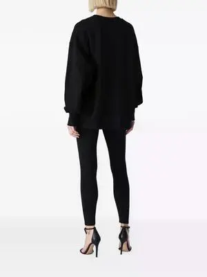Vera Wang Oversized Graphic Sweatshirt