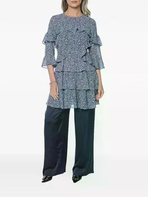 Michael Kors Satin Wide-leg Trousers