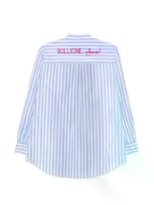 MC2 SAINT BARTH Striped Pattern Shirt