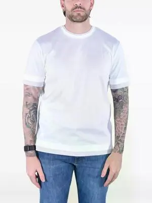 Eleventy Layered-effect Cotton T-shirt
