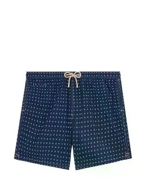 MC2 SAINT BARTH Micro Paisley-print Swim Shorts