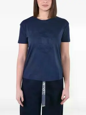 Max Mara Short Sleeve Crewneck T-shirt - Blue