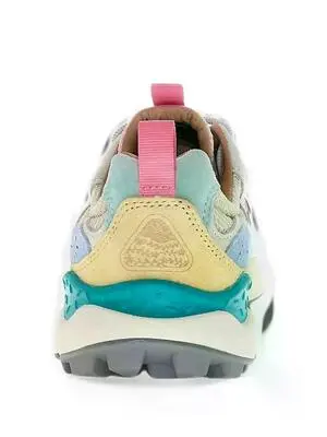 FLOWER MOUNTAIN Suede Panel Sneakers