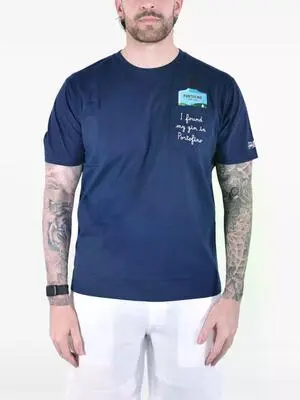Mc2 Saint Barth Embroidered T-shirts For Men