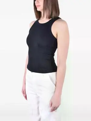 MC2 SAINT BARTH Ada Ribbed Tank Top