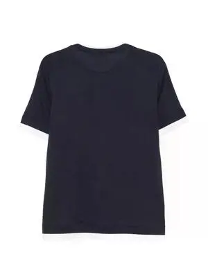 Eleventy Round Neck T-shirt - Blue