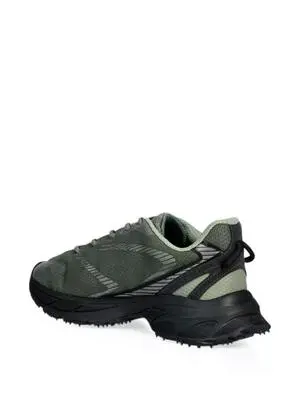 Lacoste L003 Neo Shot Logo-patch Mesh Sneakers - Green
