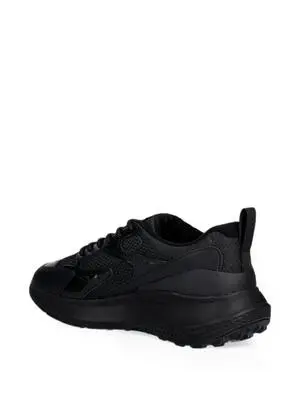 Lacoste L003 Evo Panelled Logo Patch Sneakers - Black