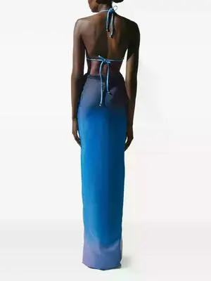BAOBAB Nia Mesh Maxi Skirt - Blue