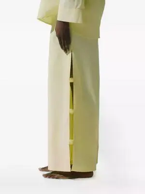 BAOBAB Wayra Side-slit Trousers - Yellow