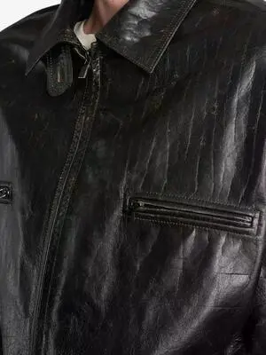 Magda Butrym Zip-up Cinched Jacket