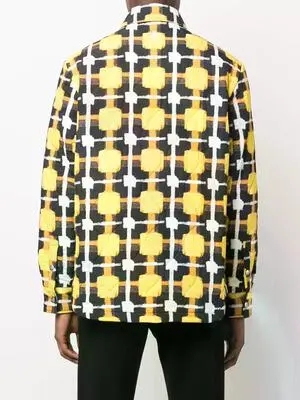 COUNTY OF MILAN Check-pattern Quilted Overshirt