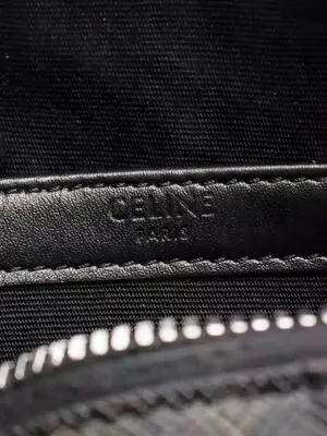 Celine Triomphe All-over Logo Print Messenger Bag