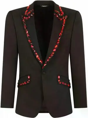 Dolce & Gabbana Sicilia-fit Rhinestone-embellished Suit