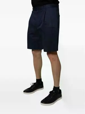 Dolce & Gabbana Pleated Cotton Shorts