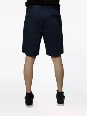 Dolce & Gabbana Pleated Cotton Shorts